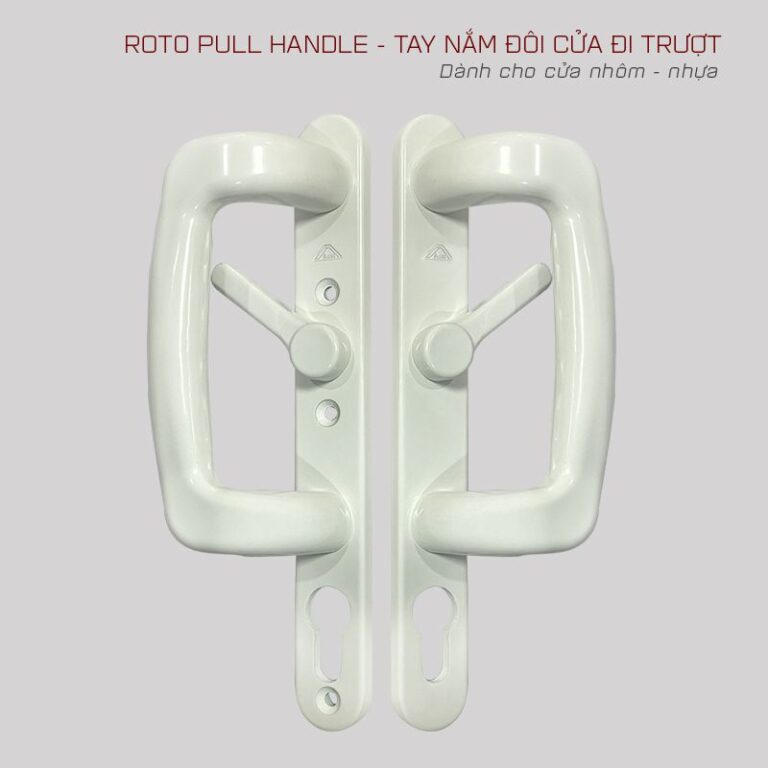 TAY NẮM CỬA ĐI TRƯỢT - ROTO PULL HANDLE - MÀU TRẮNG - 770007 - CÔNG TY ...